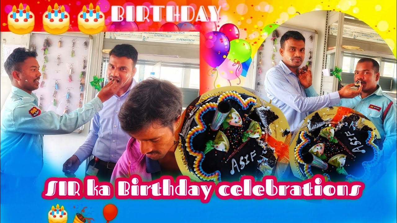 Birthday celebrate//SIR ka birthday🎂🎂#myvlogs - YouTube