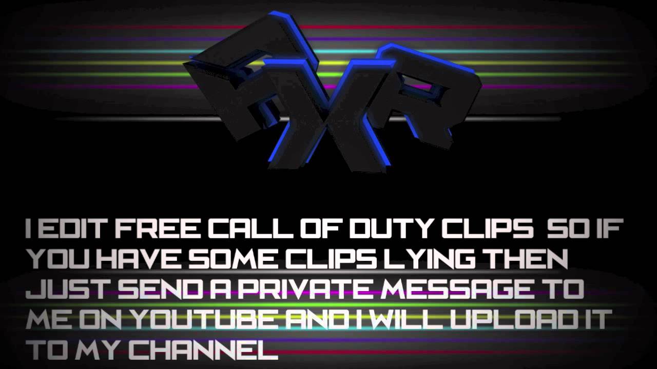 [CoD] I Edit Free CoD Clips! - YouTube