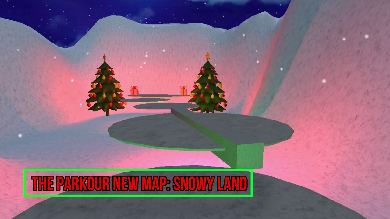The Parkour New Map: Snowy Land - YouTube