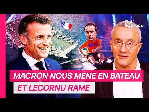 Porte-avions, budget : MACRON NOUS MÈNE EN BATEAU, ET LECORNU RAME