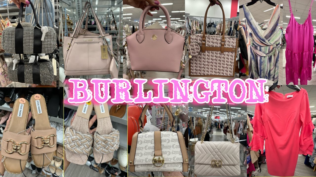 Burlington Designer handbags dresses and shoes.. - YouTube