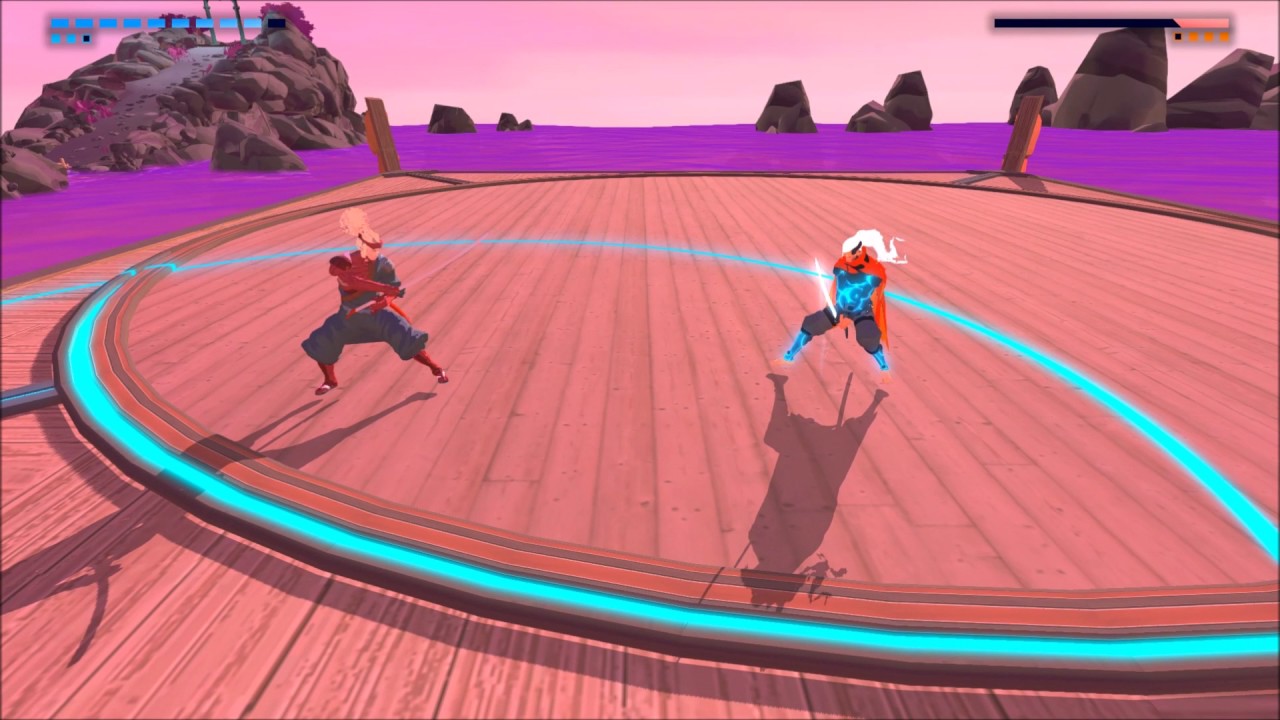 Furi The Edge, Eighth Boss Battle - YouTube