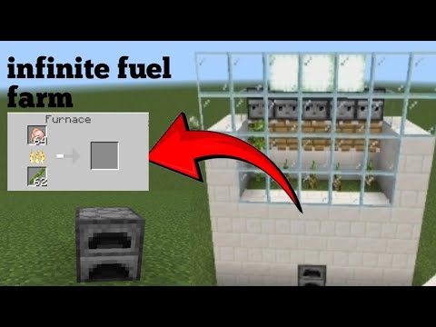 Infinite fuel farm in Minecraft without hopper|💯 WORKING|easy to make ...