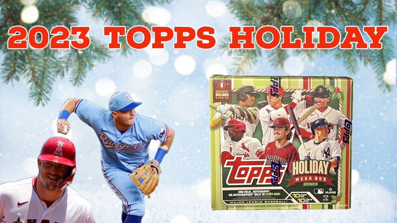 2023 Topps Holiday Mega Box Opening! Sweet SPs and a Guaranteed Hit ...