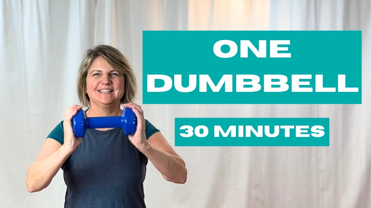 30-Minute Strength Workout Over 50: One Dumbbell, Big Results - YouTube