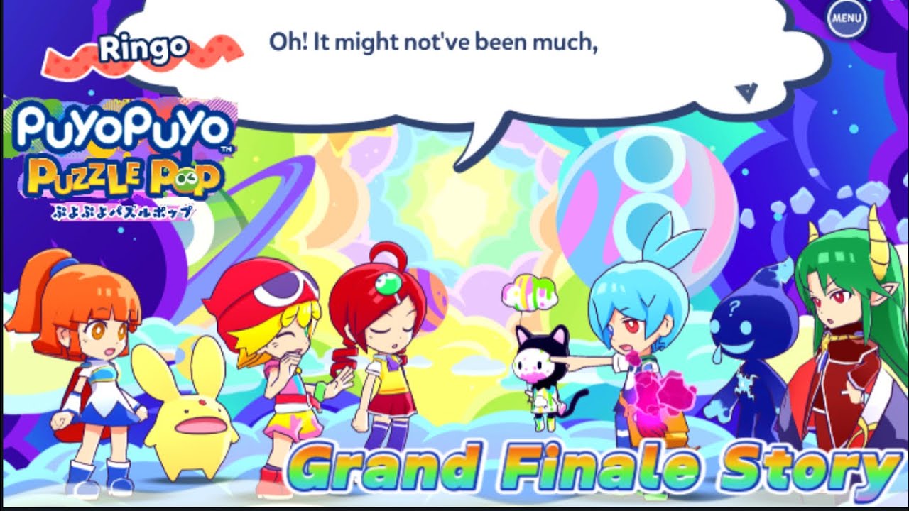 PuyoPuyo Puzzle Pop| Grand Finale Story - YouTube