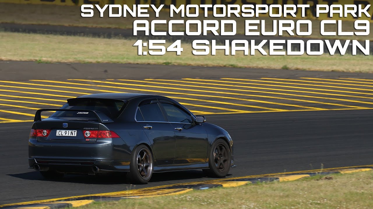 Intima Accord Euro CL9 hits Sydney Motorsport Park - YouTube