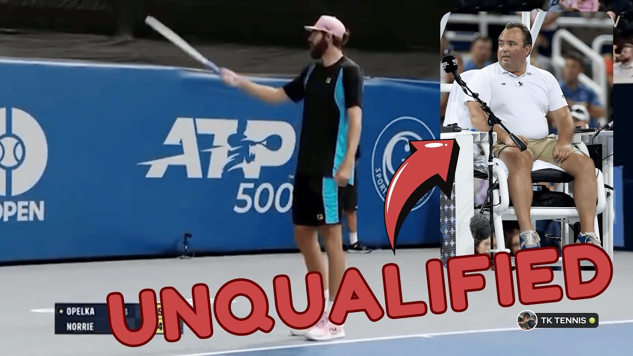 The Worst ATP Umpire Strikes Again, or is Reilly Opelka at Fault? - YouTube