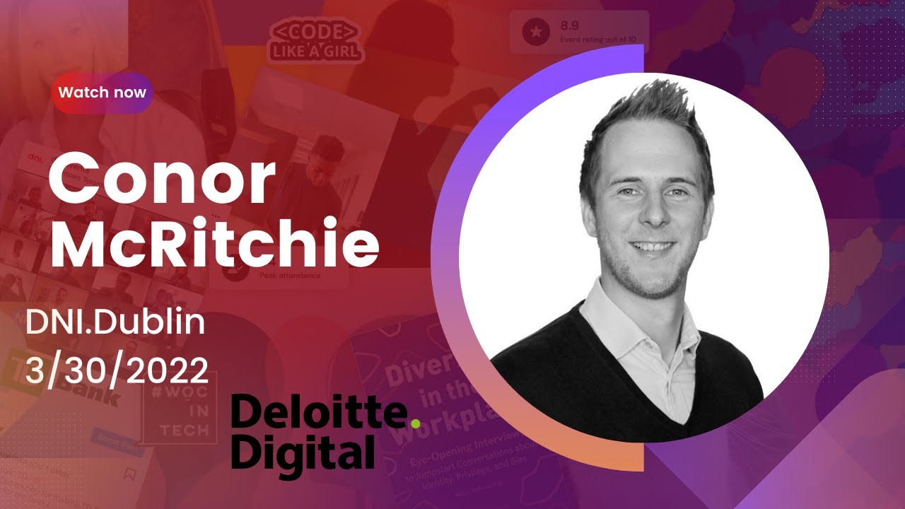 Conor McRitchie @ Deloitte Digital on perceptions about Deloitte - YouTube