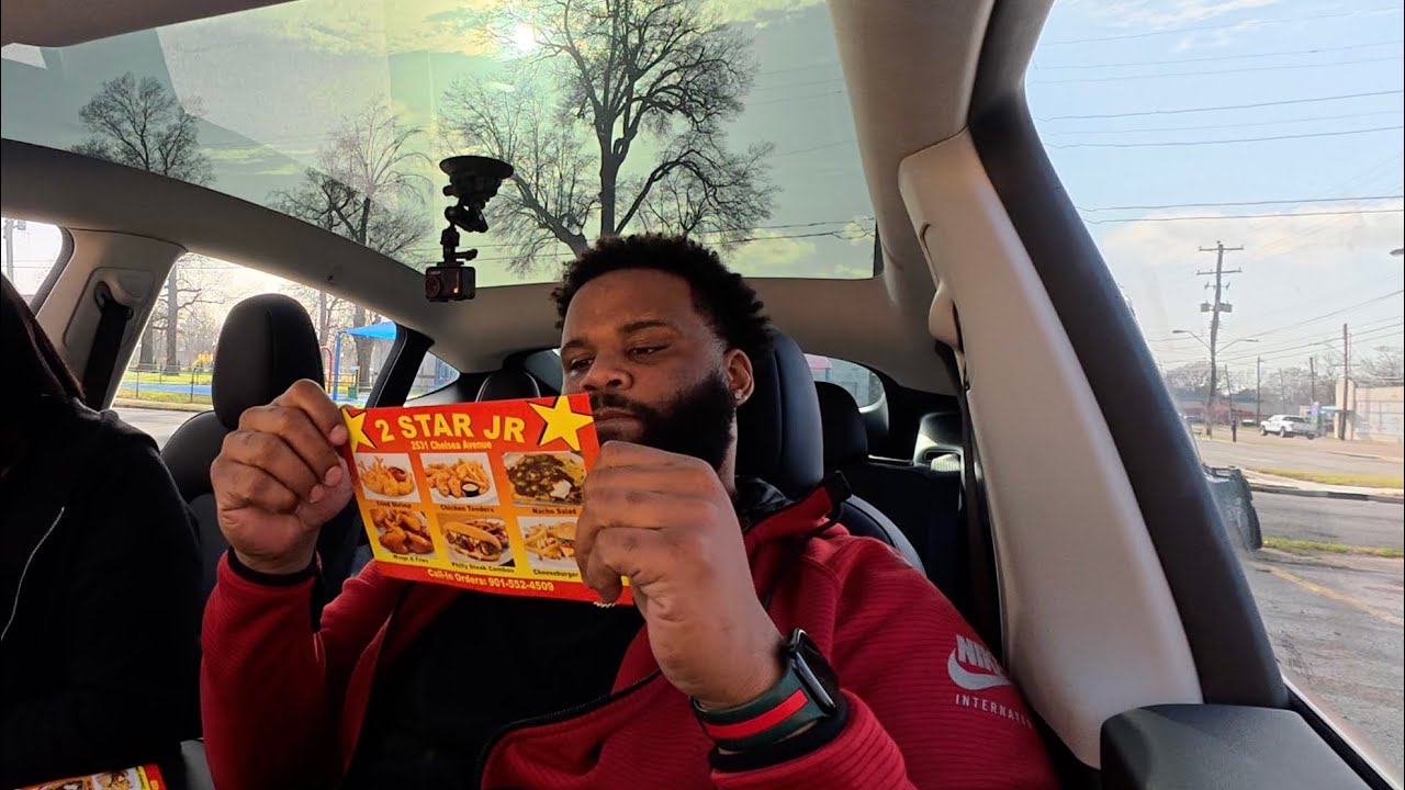 2 Star JR| MEMPHIS HOOD FOOD REVIEW - YouTube
