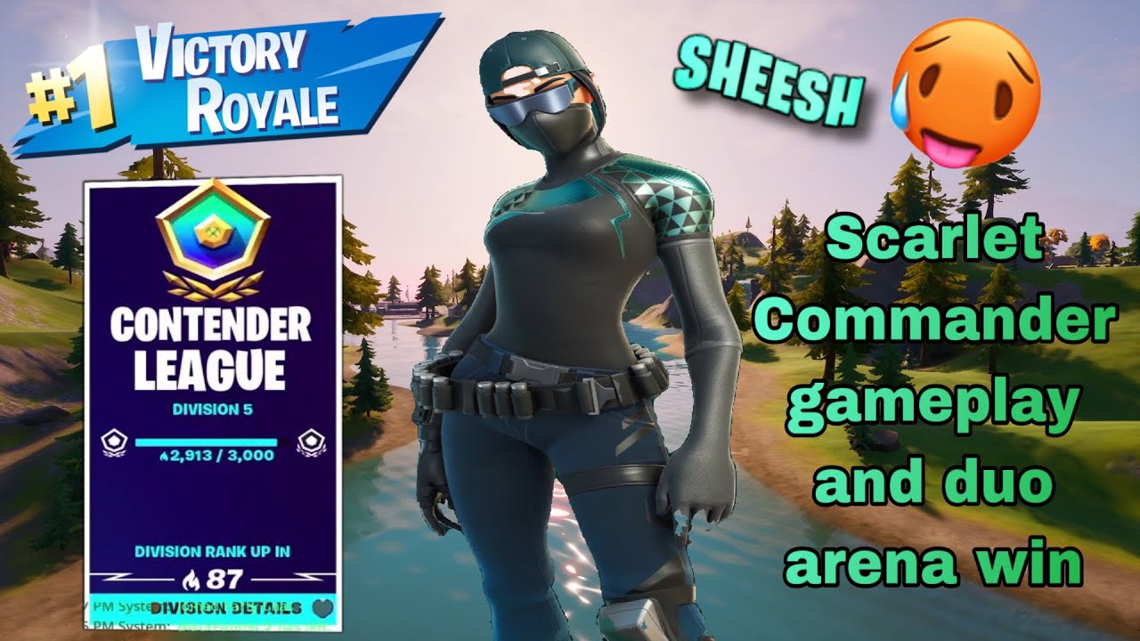 New Scarlet Commander style Gameplay + Arena duo win 2,400 points - YouTube