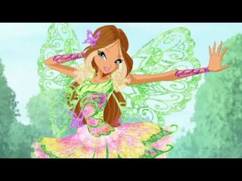 Winx Club Flora Dönüşümleri sezon 1-8 cosmixe kadar