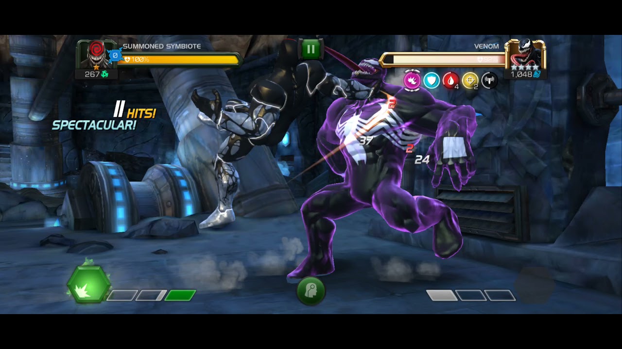 Defeat Venom - MCOC SQ Cosmic Horror - Marvel Contest of the Champions ...