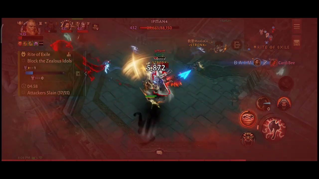 Right of Exile Immortal Team 2 against clan Iloilo Peth Server - YouTube