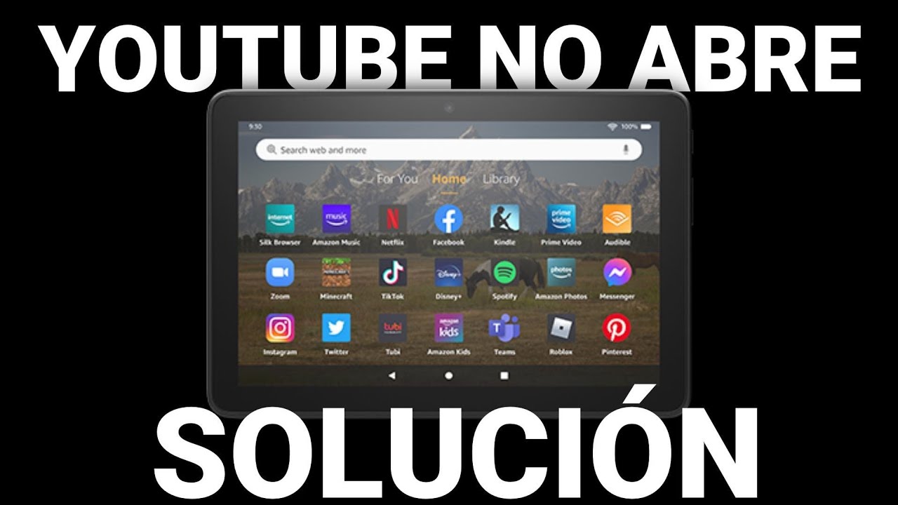 Como Instalar YouTube En Una Tablet Amazon Fire 2024 - YouTube