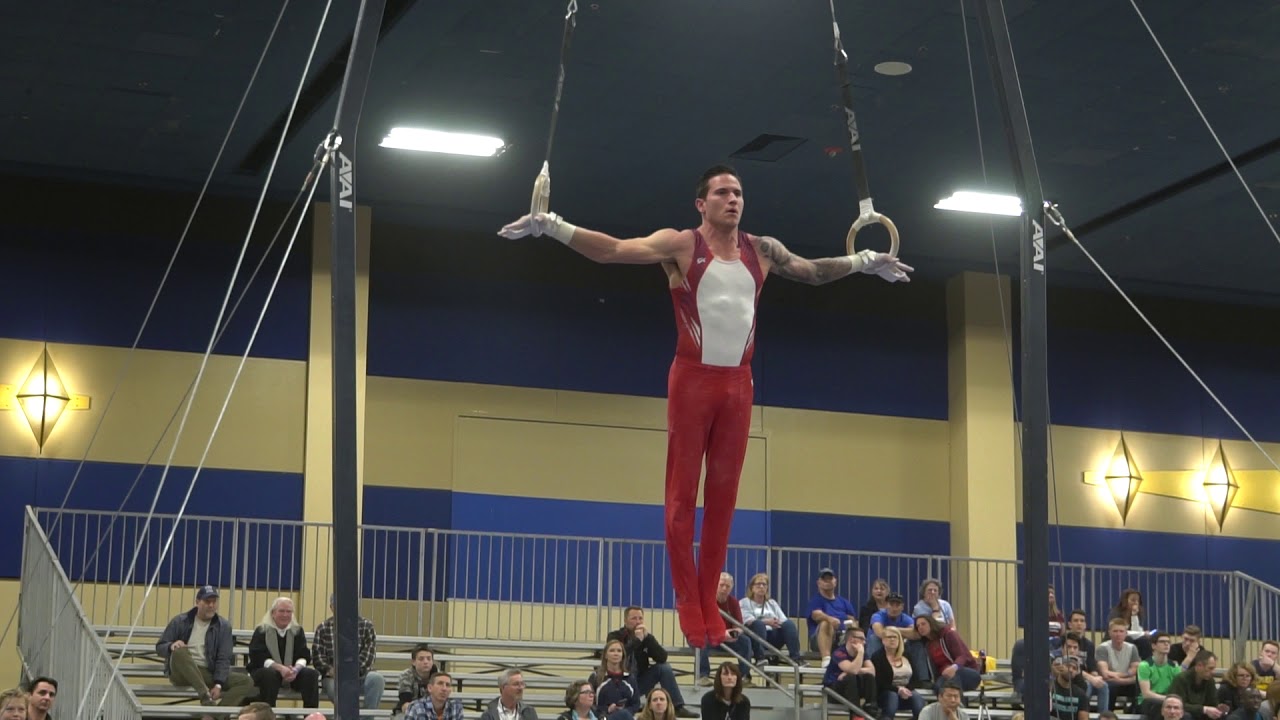 Alex Naddour - Still Rings - 2018 Winter Cup Challenge - Senior Prelims ...