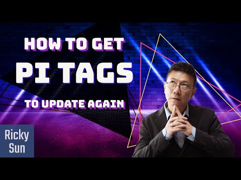How To Get PI Tags To Update Again - YouTube