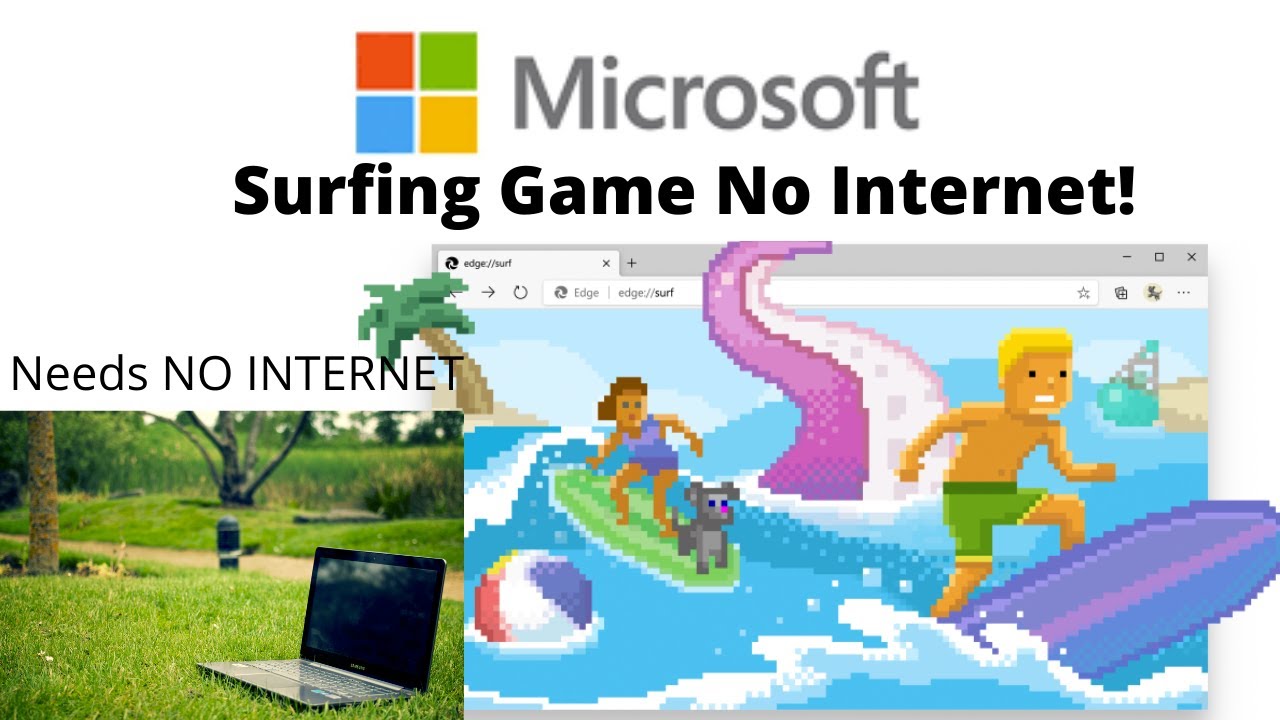 No internet Microsoft Game! - YouTube