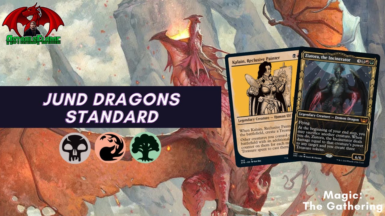 ⚫️🔴🟢 FLINGING Jund Dragons! | MTG Arena | Standard | Deck Tech - YouTube