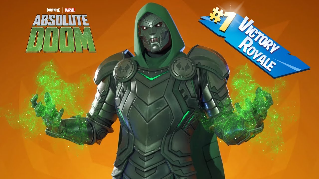 DOCTOR DOOM VICTORY ROYALE | FORTNITE CHAPTER 5 SEASON 4 ABSOLUTE DOOM ...