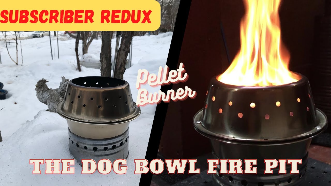 Dog Bowl Fire Pit Redux Part 1 - YouTube