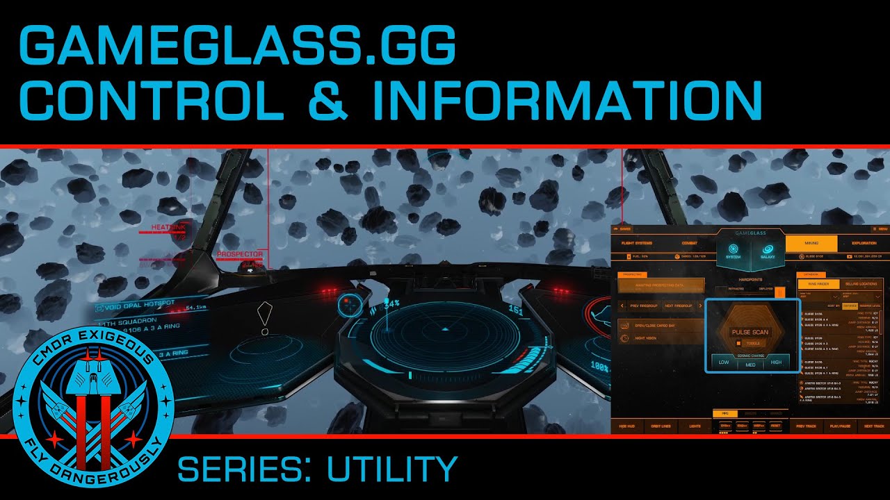 GameGlass.gg: Ship Control & Information at Your Fingertips! - YouTube