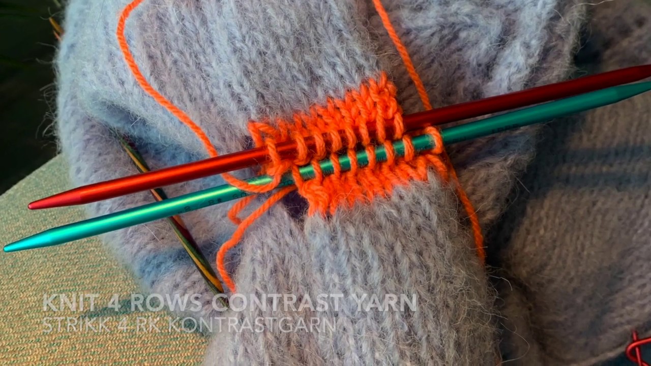 Sy sammen under armene på rundstrikk - YouTube