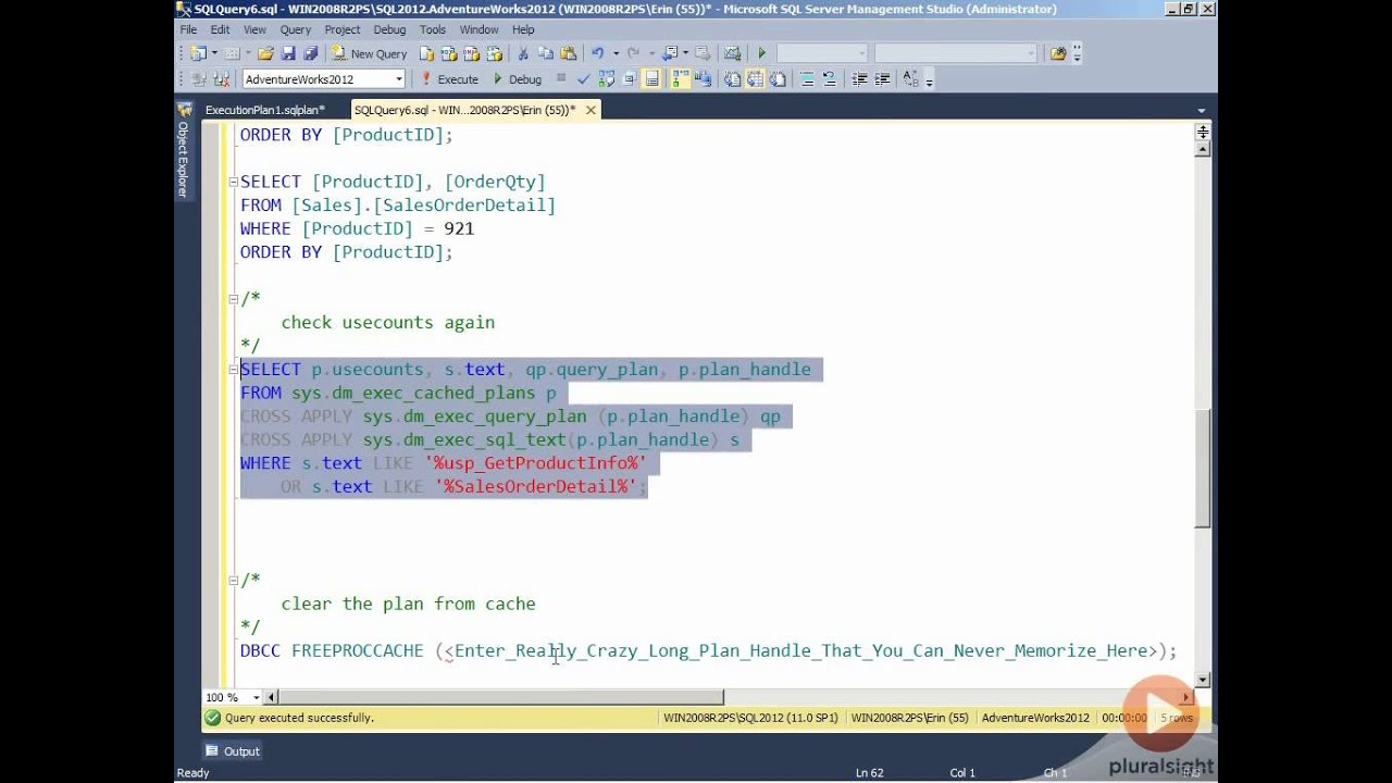 Query Plans With Stored Procedures Youtube 6977