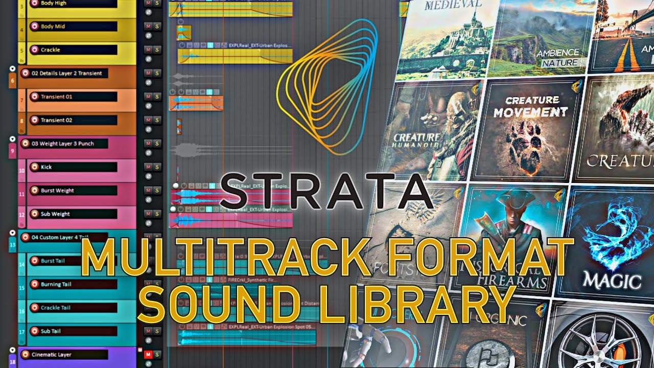 The MOST Flexible Sound Library for Interactive Media - STRATA By ...