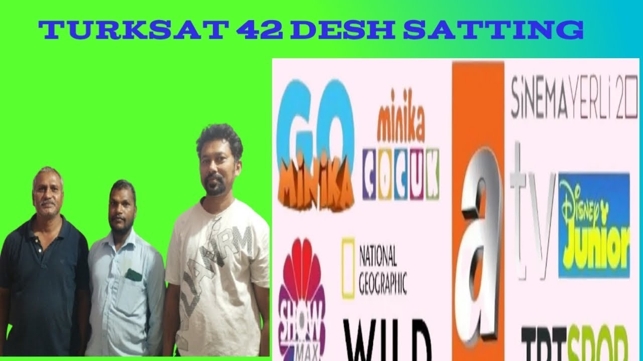 turksat 42 esate desh satting !! turksat 42 east!! @ 42 esat - YouTube