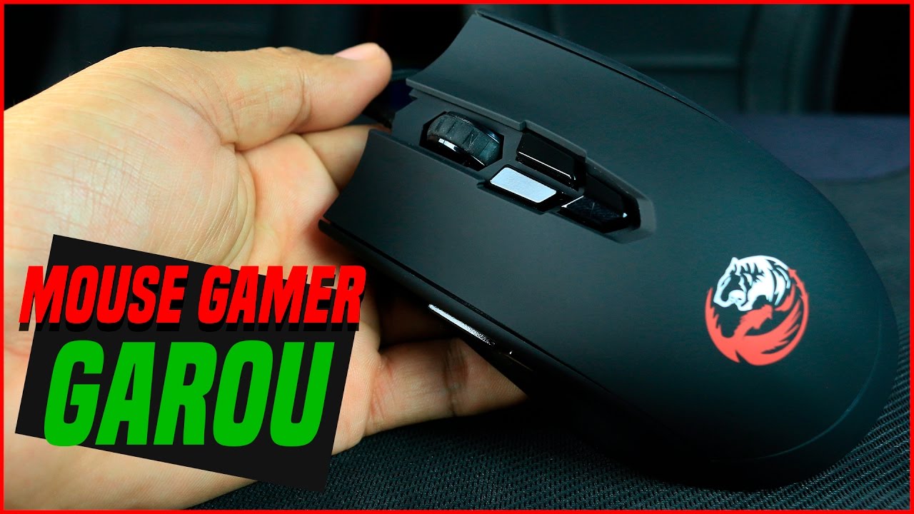 « LANÇAMENTO » Mouse Gamer PCYes Garou - Visão Geral - YouTube