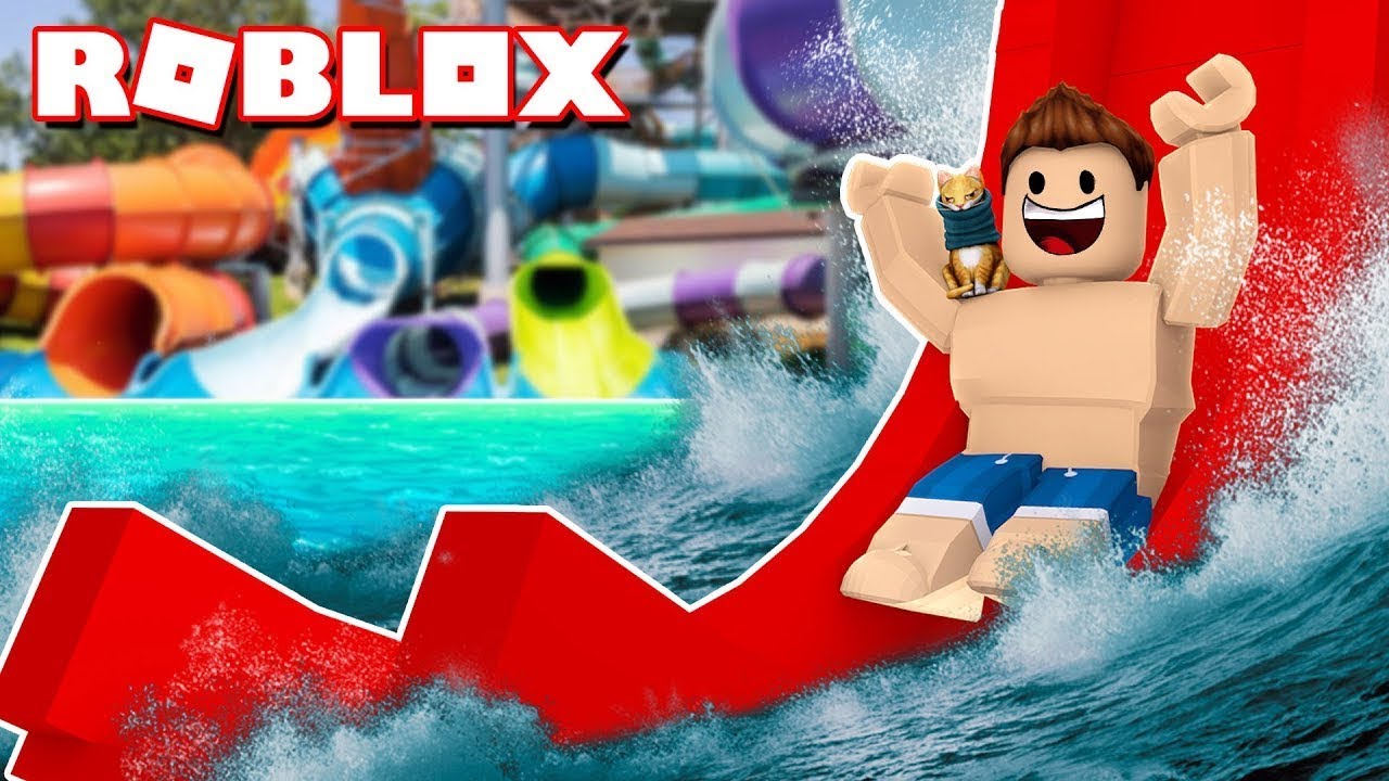 ROBLOX PARQUE ACUATICO - YouTube