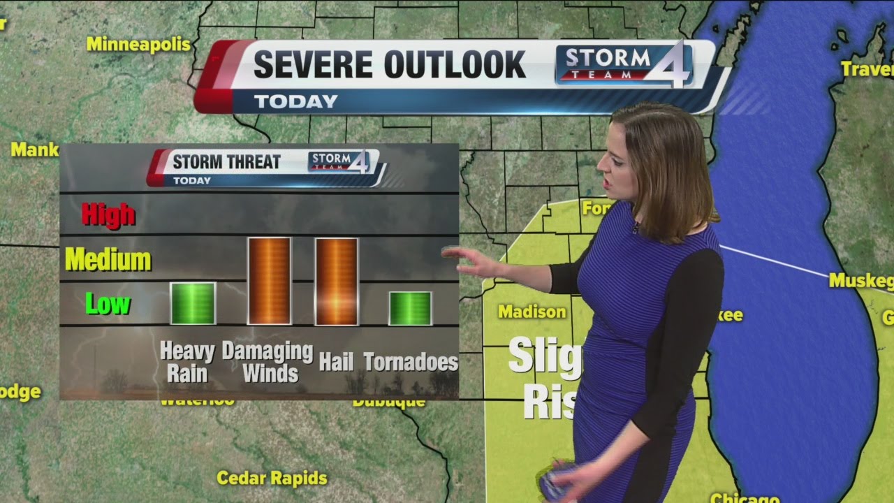 Jesse Ritka's Storm Team 4 Live at Noon Forecast - YouTube