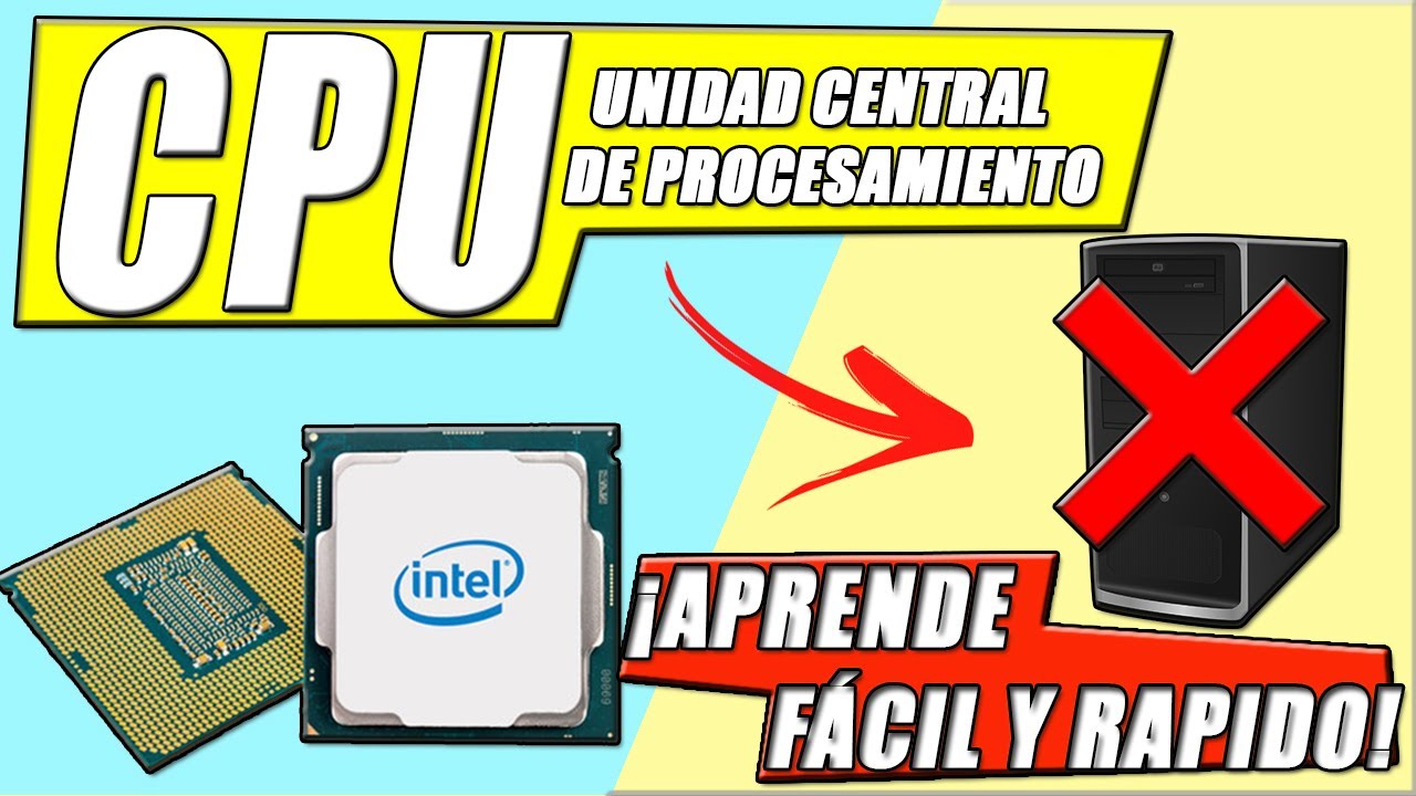 CPU Unidad Central de Procesamiento💻⚙ | ¿Qué es y Como Funciona ...