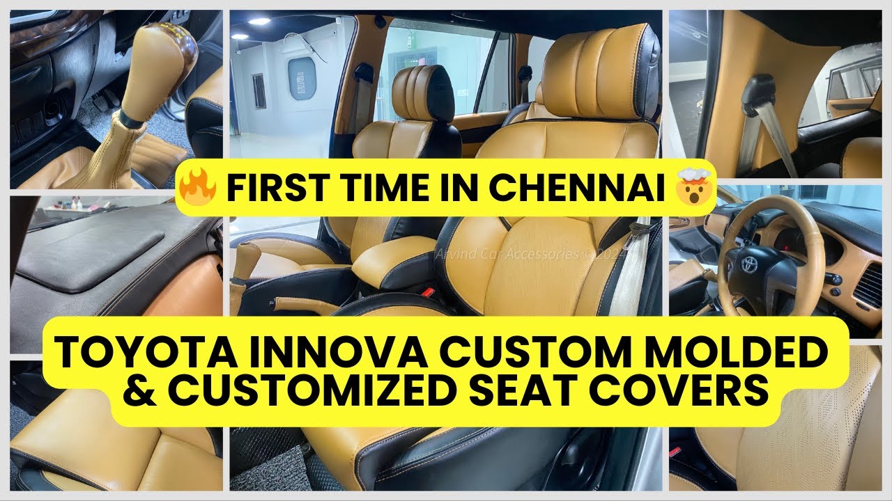 First Time In Chennai - Toyota Innova Custom Molded & Customized Seat ...