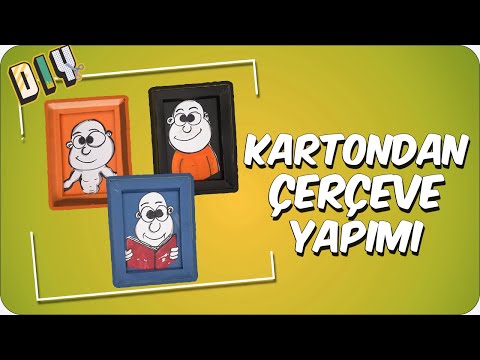 Kartondan Kolay Çerçeve Yapımı | Kendin Yap   #DIY