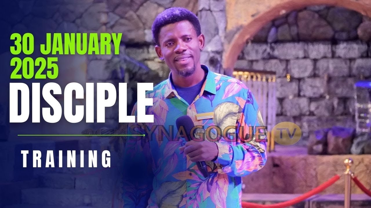 DISCIPLE'S TRAINING WITH APOSTLE PRINCE IKHAREBHORE {30 JANUARY 2025} - YouTube