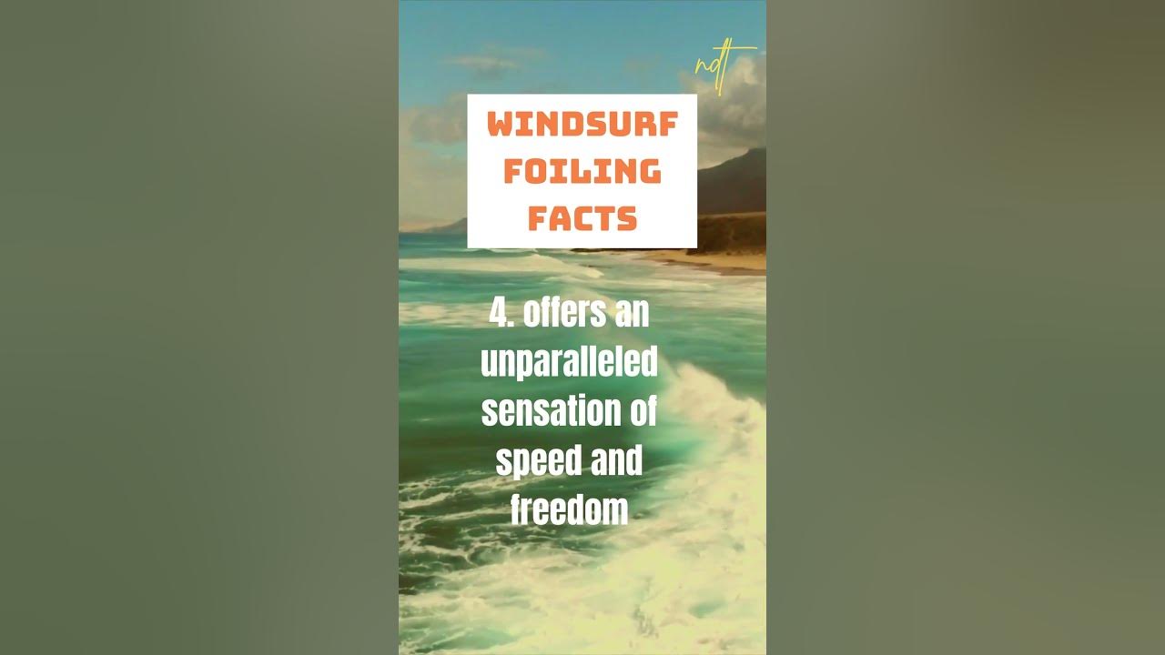 8 Facts You Must Know About Windsurf Foiling - YouTube