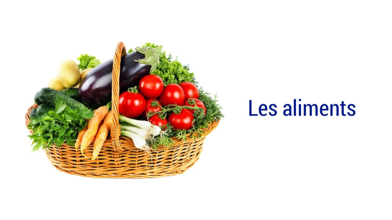 Français A1 : les aliments - YouTube