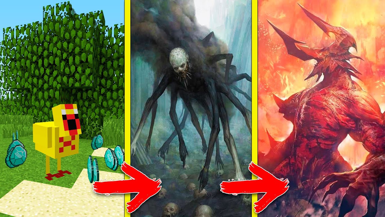 КАК МЕНЯЛСЯ SCP 4975 ВРЕМЯ ВЫШЛО МОБ В МАЙНКРАФТ - ЭВОЛЮЦИЯ СЦП ТРЕВОР ...