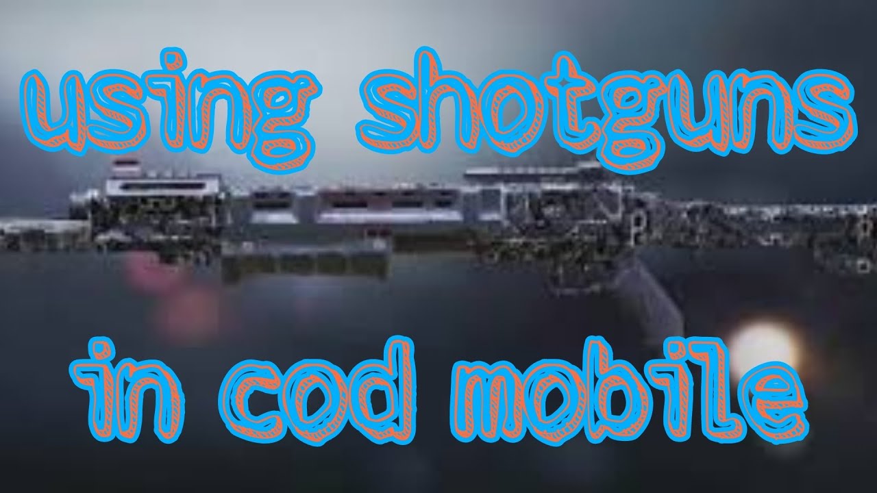 using shotguns in cod mobile - YouTube