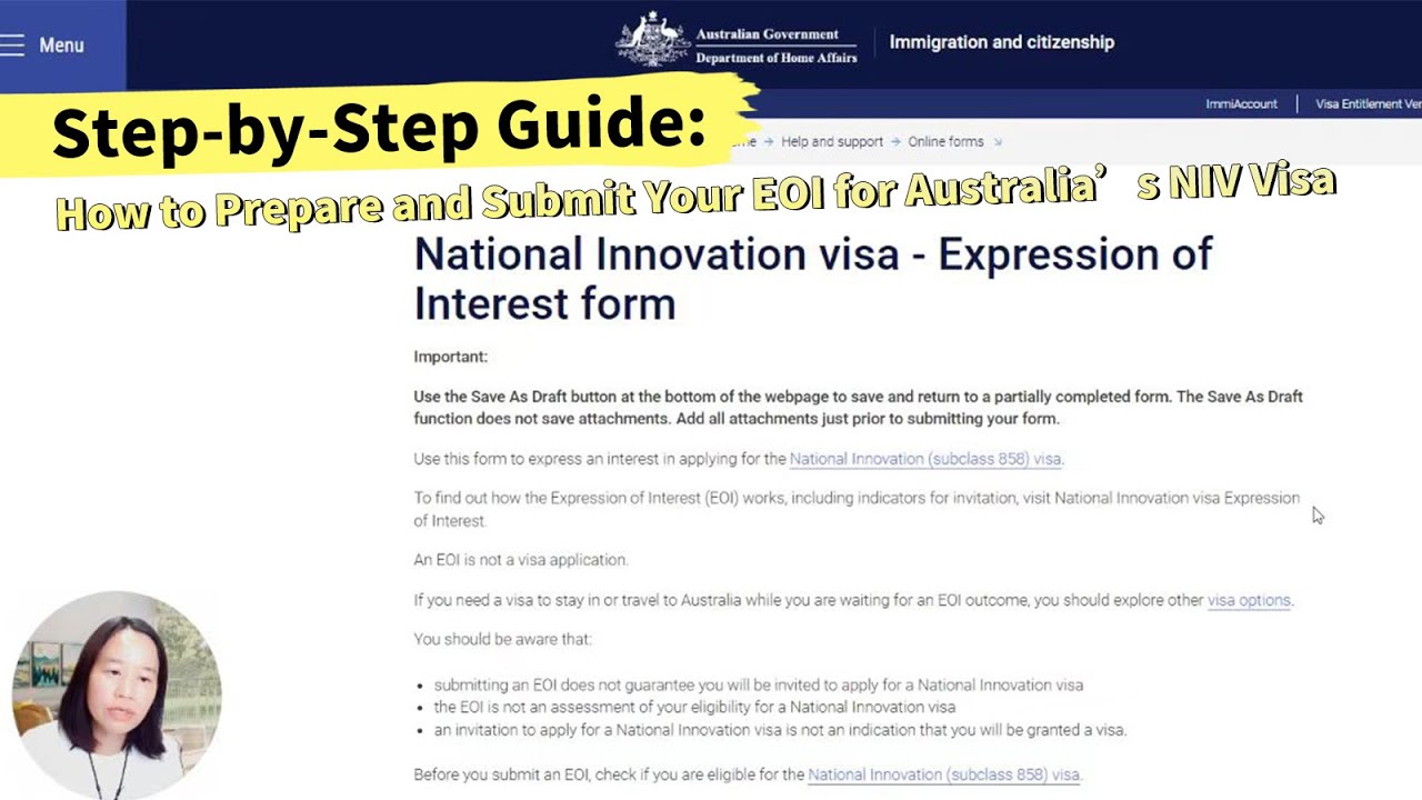 Step-by-Step Guide: How to Prepare and Submit Your EOI for Australia’s ...