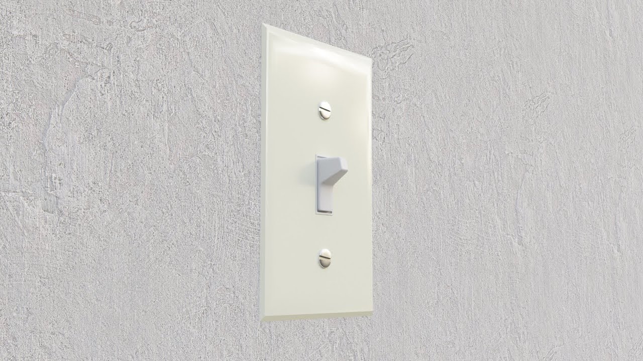 Light switch Blender Tutorial - YouTube