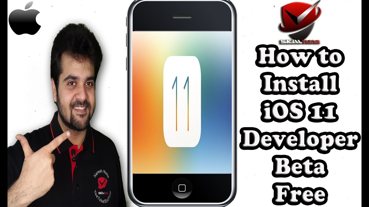 How to Install iOS 11 Developer Beta for Free Without PC | Step By Step ...