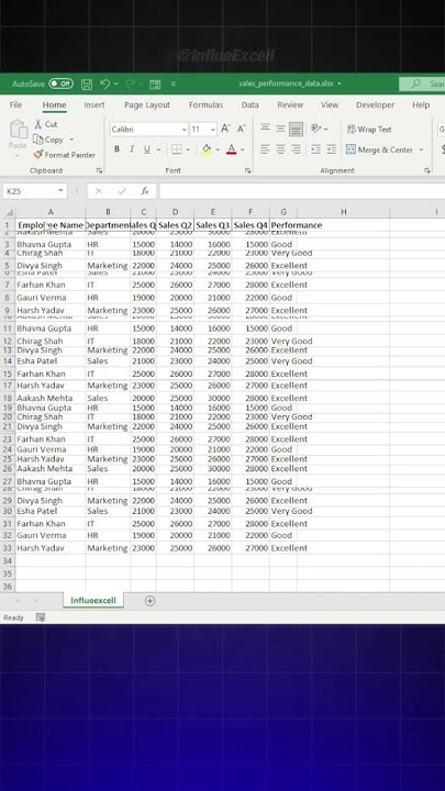 Excel Made Easy Auto Adjust Rows And Columns With A Double Click Microsoftexcel Exceltutorial