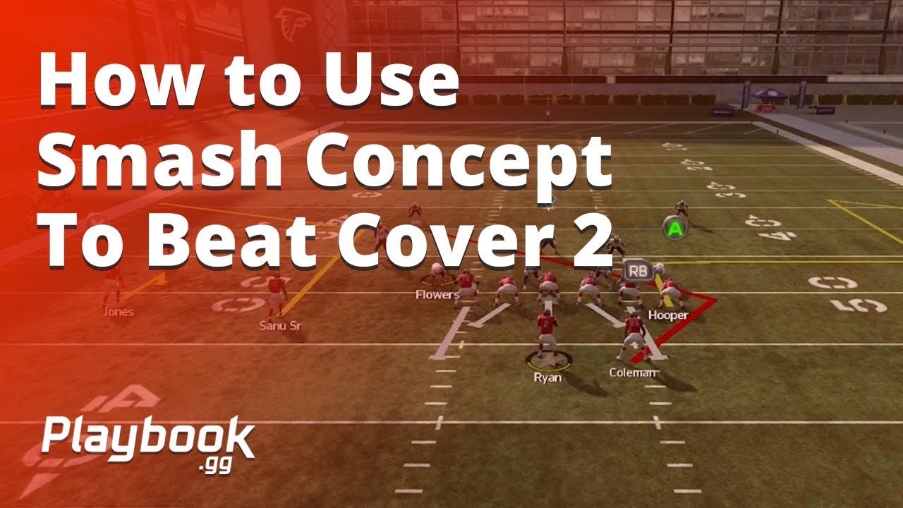 How to beat Cover 2 in Madden 19 using the Smash Concept - YouTube