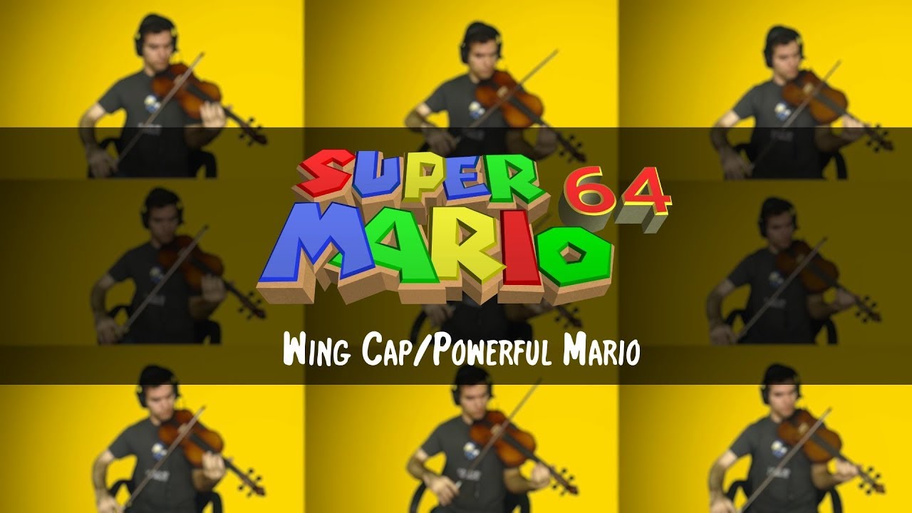 Super Mario 64 - Wing Cap Violin (Powerful Mario) - YouTube