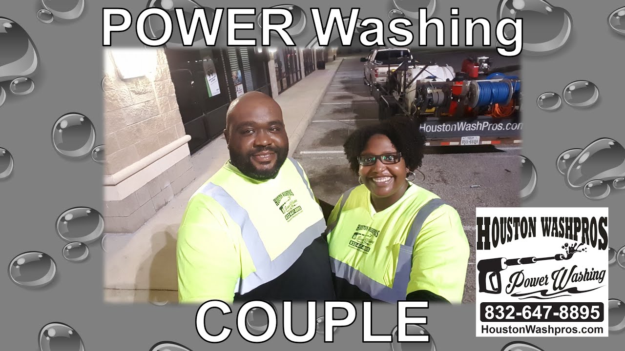 Houston Pressure Washing Couple - YouTube