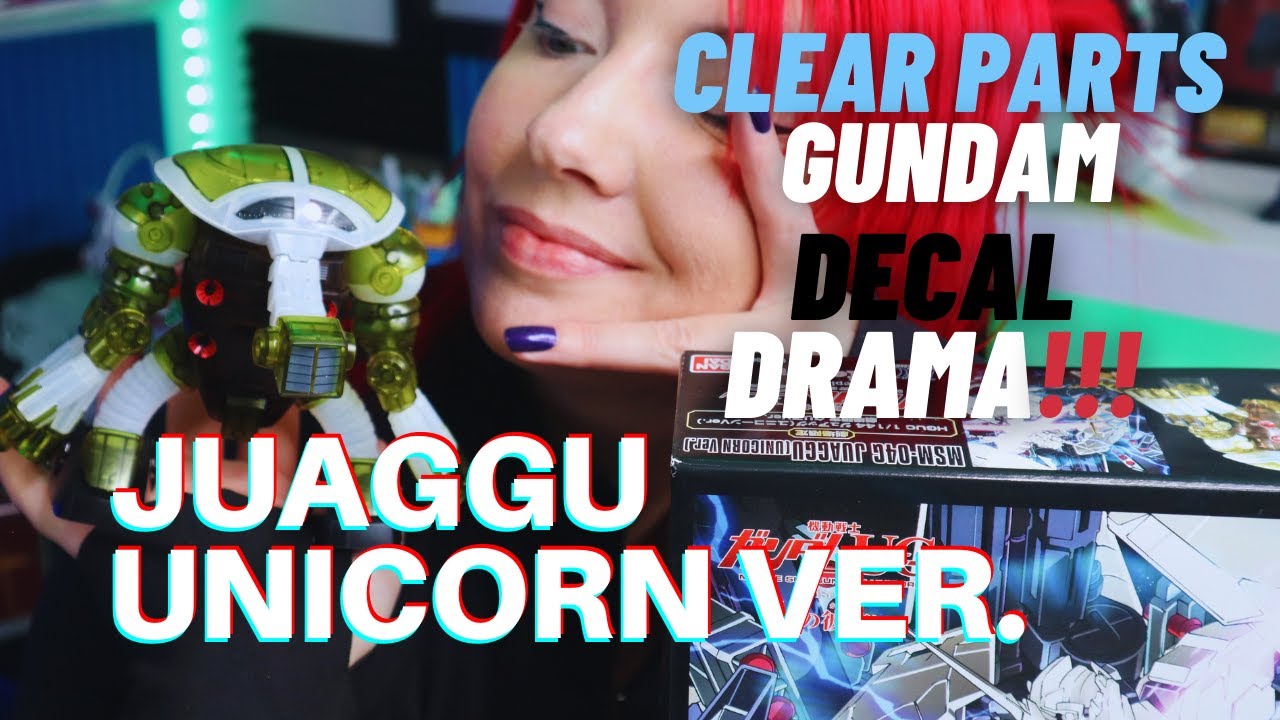 ⚡HG JUAGGU Gundam Decal Gunpla Probs⚡MOBILESUITMAS DAY 4⚡#gundam # ...