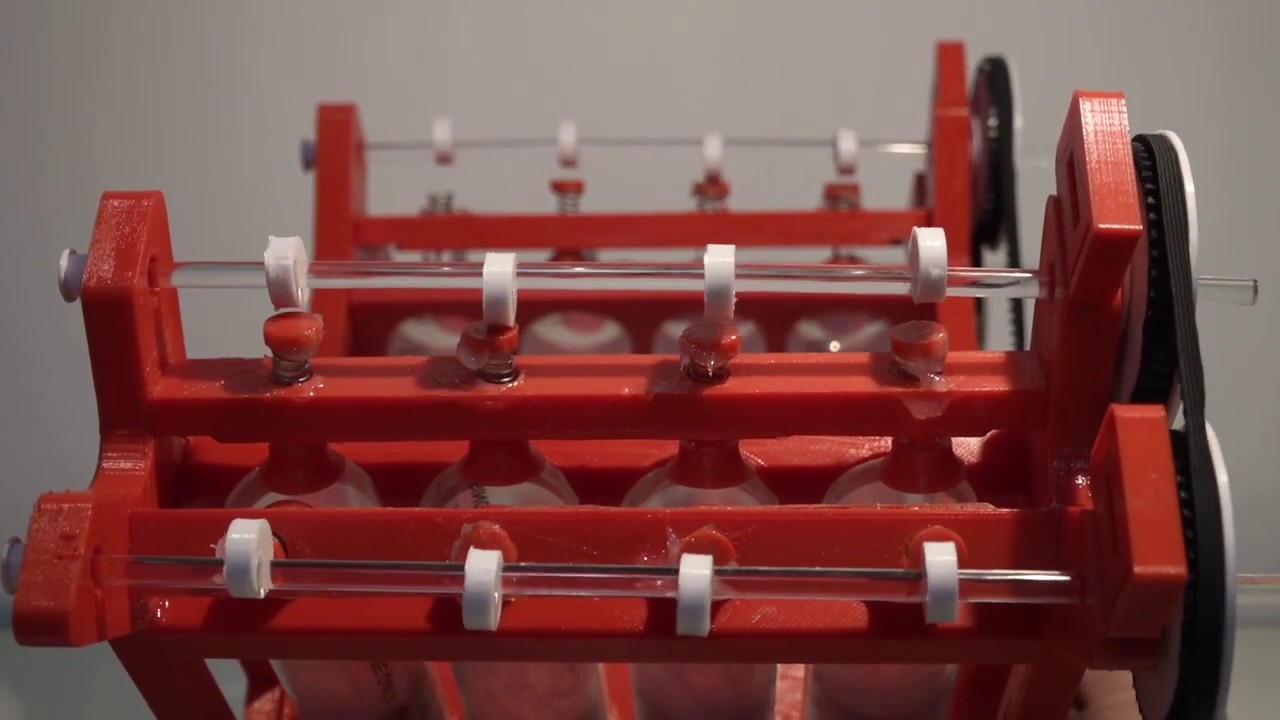 V8 Engine 3D printed - YouTube